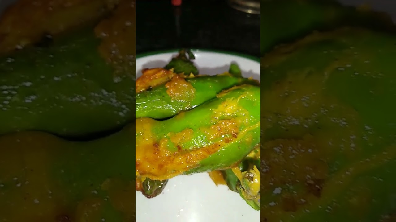 Bharela Marcha | 15 Aug Special Recipe | Kathiyawadi Style Bharwa Mirch ...