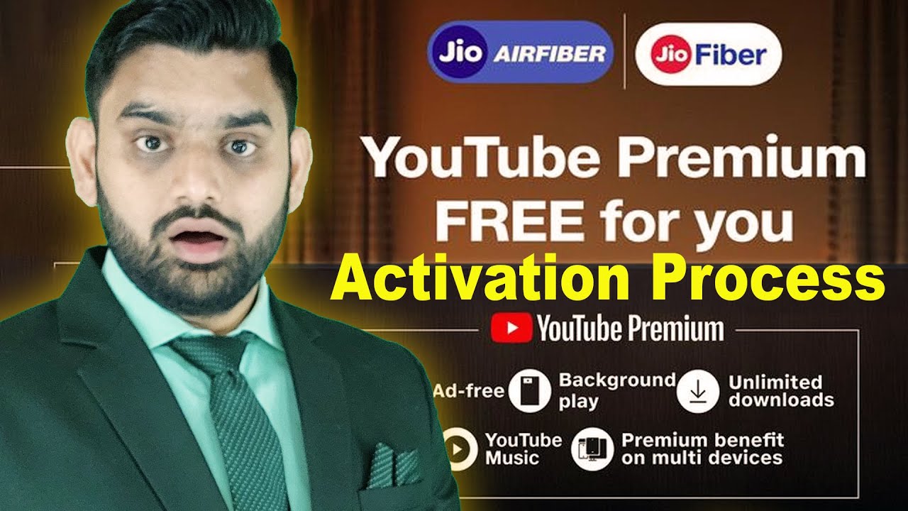 YouTube Premium Activation Process For Jio AirFIber & Jio Fiber Users ...