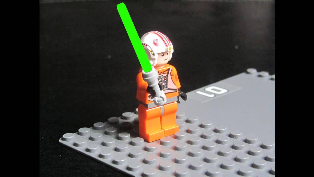 Vidéo sabre laser lego star wars - YouTube