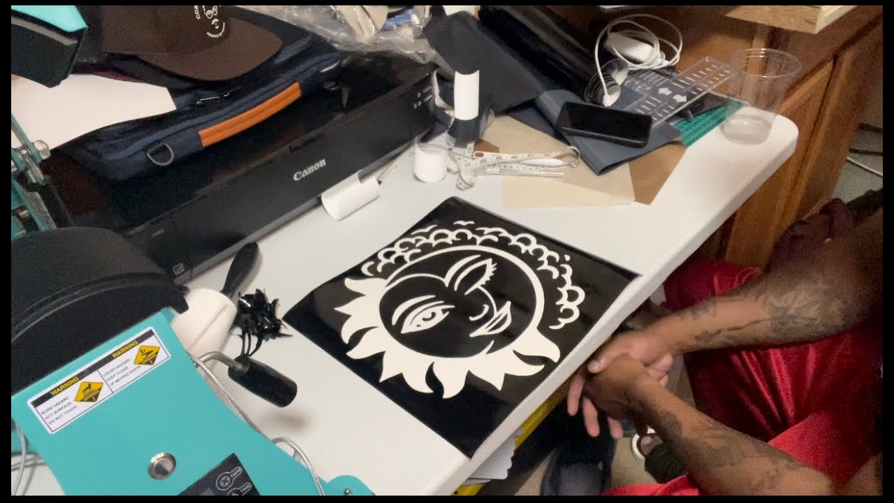 HOW TO SCREEN PRINT WITHOUT EMULSION USING VINYL YouTube HOW TO SCREEN PRINT WITHOUT EMULSION USING VINYL YouTube
