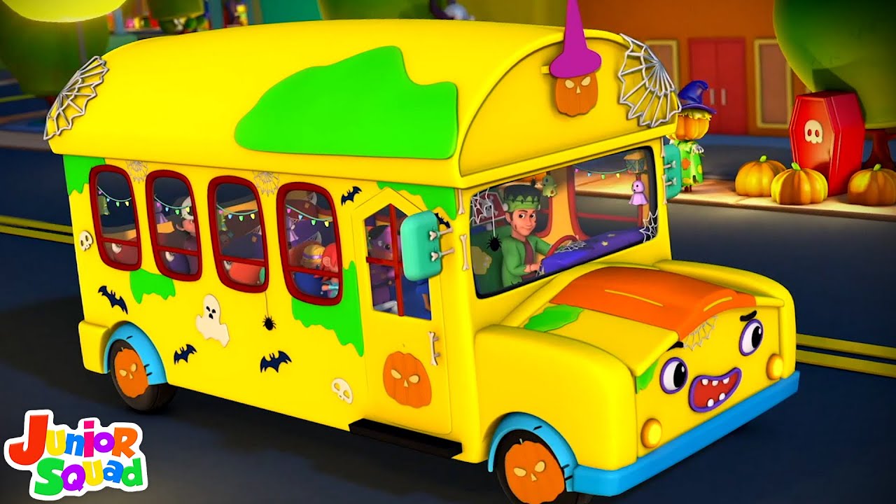 The Monster Ride Goes Boo Boo Spooky Halloween Rhyme for Kids by Junior ...
