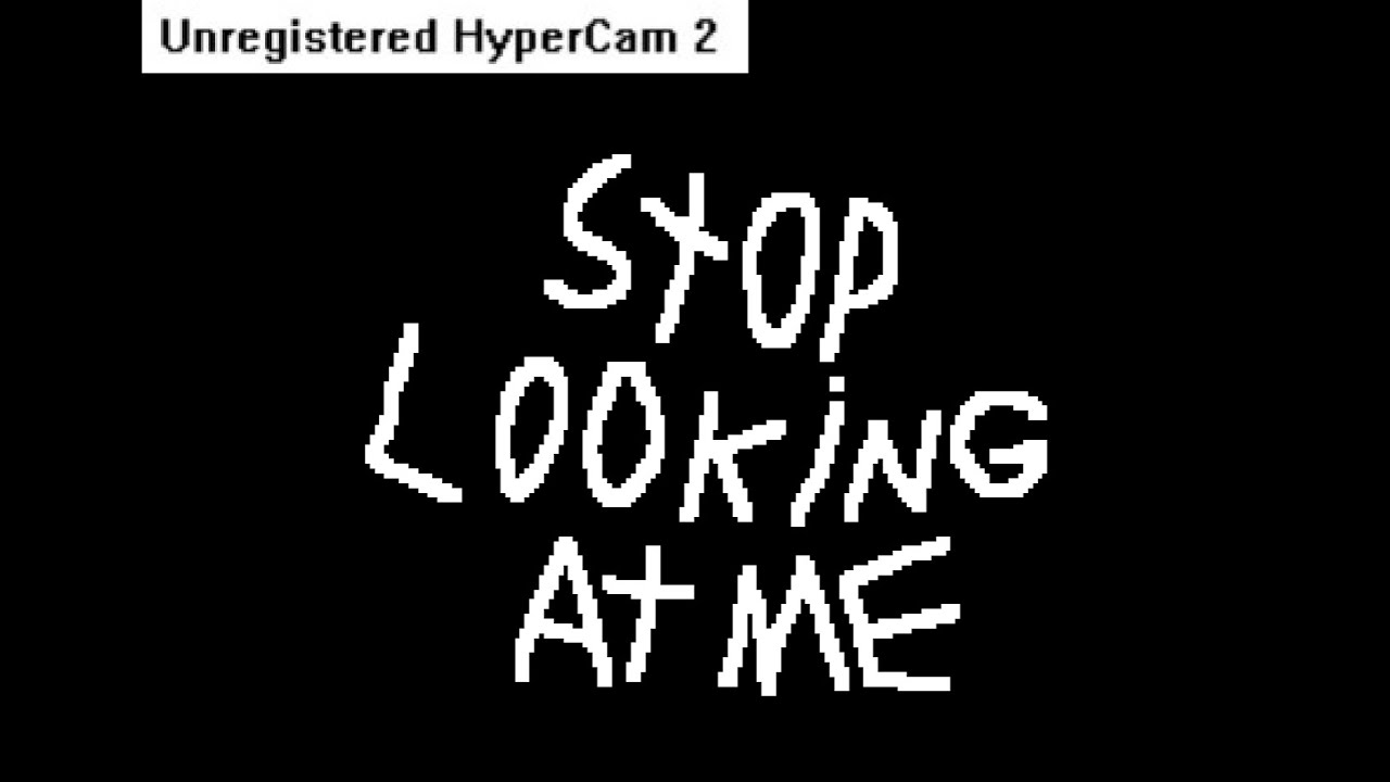 stop looking at me - YouTube
