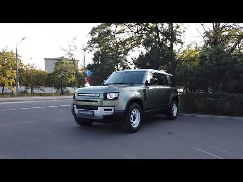 Land Rover Defender Pangea Green Base whith 18' steel wheel and white ...
