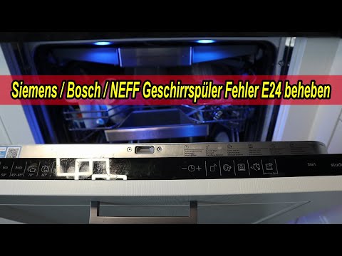E24 Bosch Spulmaschine