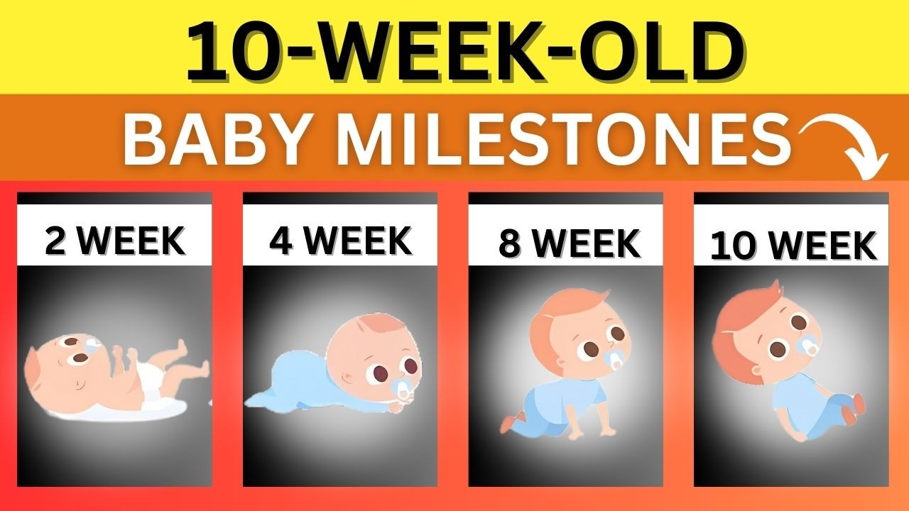 10-Week-Old Baby Milestones - YouTube