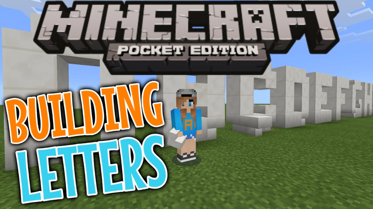 How To Build Letters In Minecraft Minecraft PE Pocket Edition YouTube how-to-build-letters-in-minecraft-minecraft-pe-pocket-edition-youtube