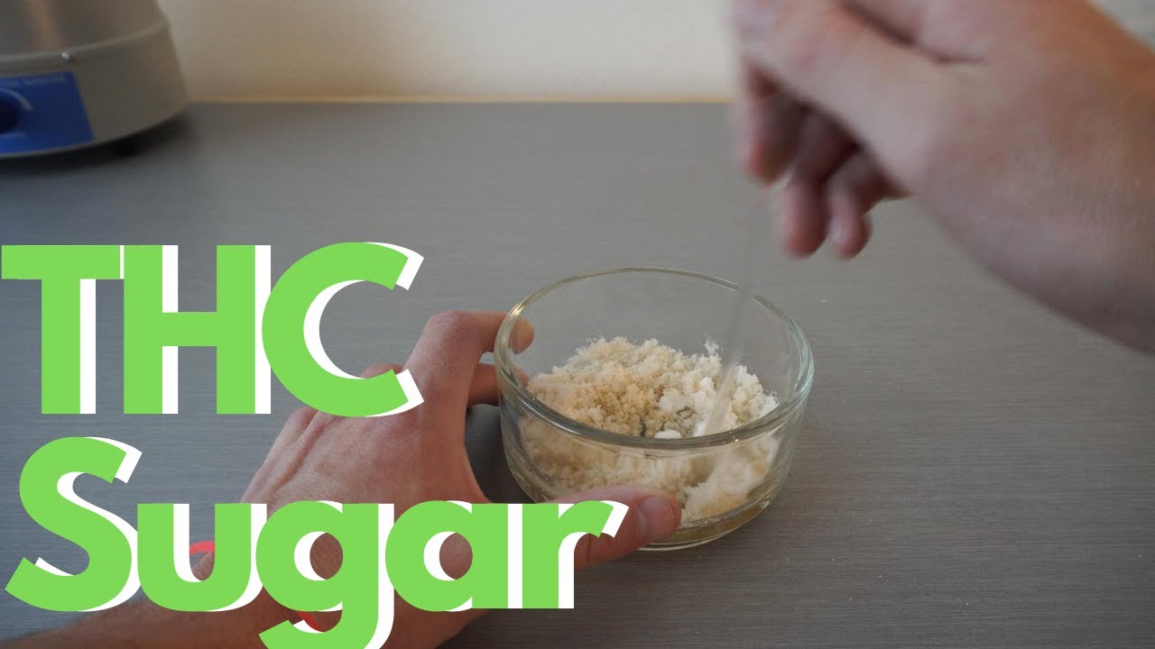 Making THC Sugar #THC #Edibles #Concentrates - YouTube