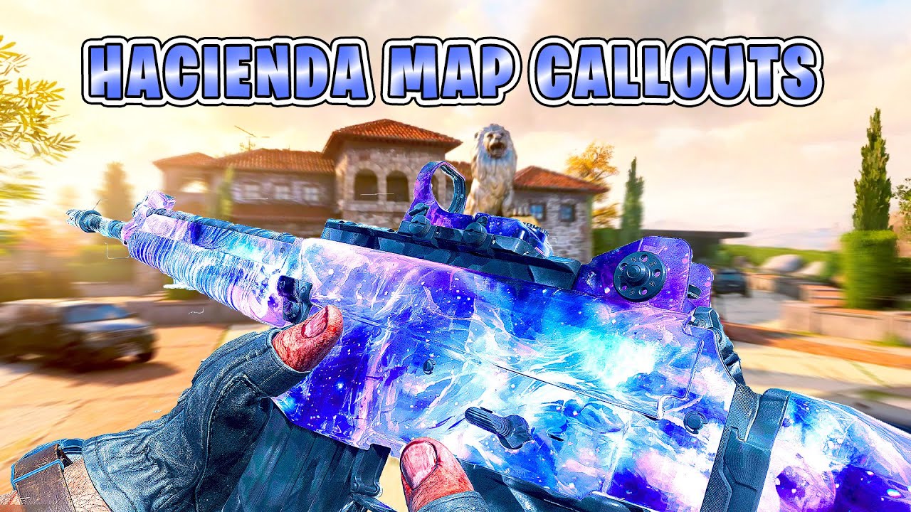 Pro Callouts for HACIENDA on BLACK OPS 6 (RANKED PLAY) - YouTube
