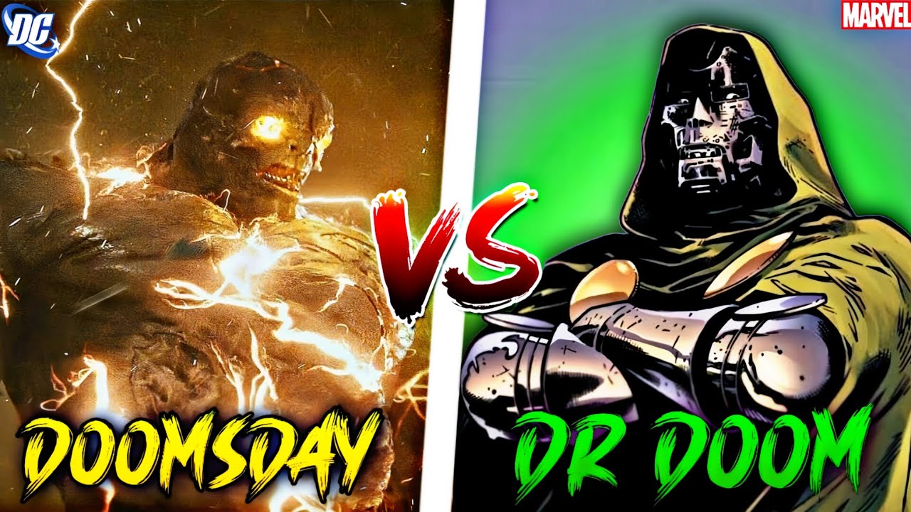 🥵 Doctor doom vs Doomsday 🥶 comparison video 💥 Marvel vs dc / #shorts # ...