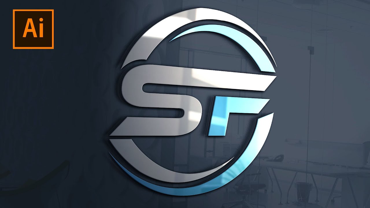 Modern Logo Design In Illustrator : Design Ideas for Beginners - YouTube