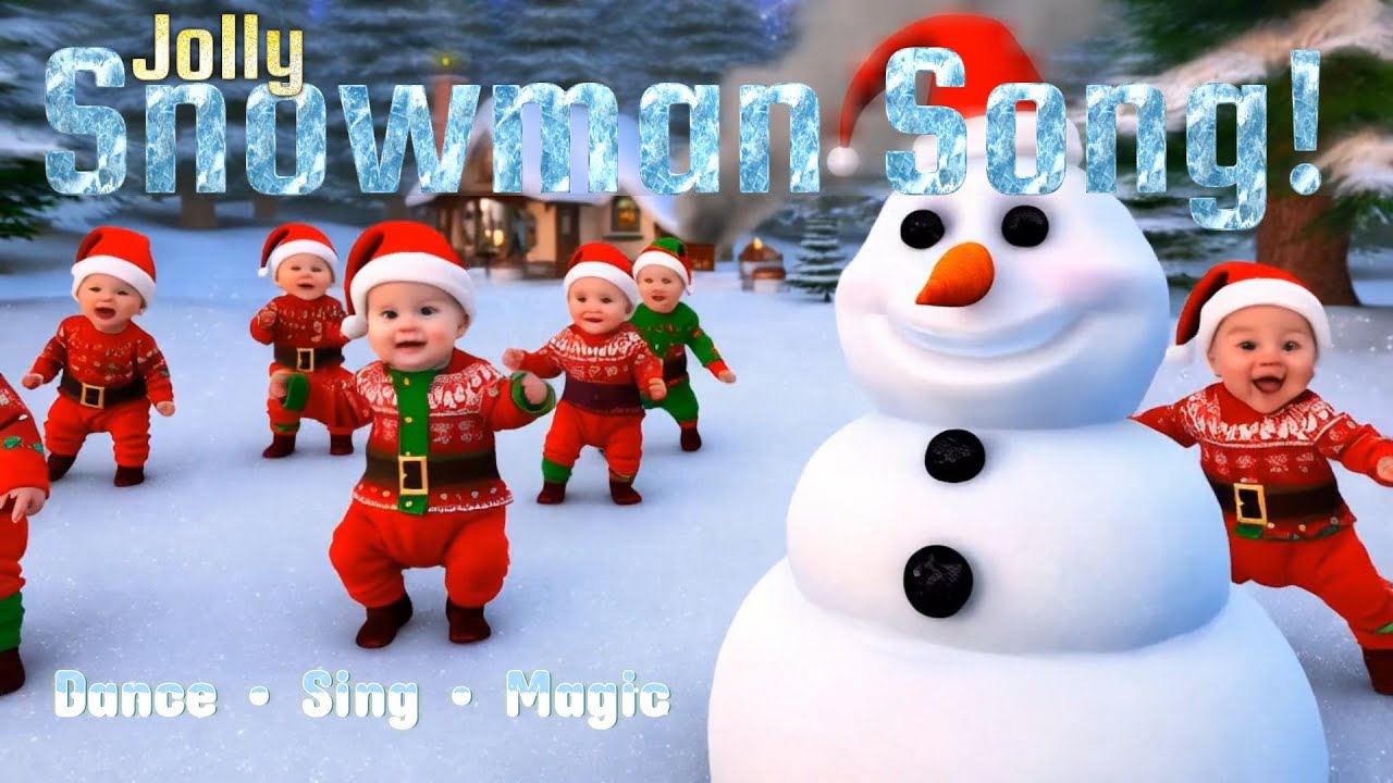 🎵 Jolly Snowman Dance: Magical Winter Song! ️ - YouTube