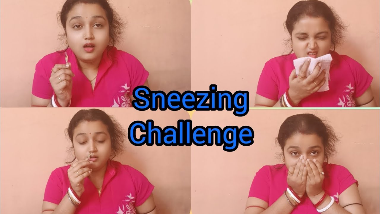 nose👃 blowing sneezing challenge||most request challenge||part 1 ...