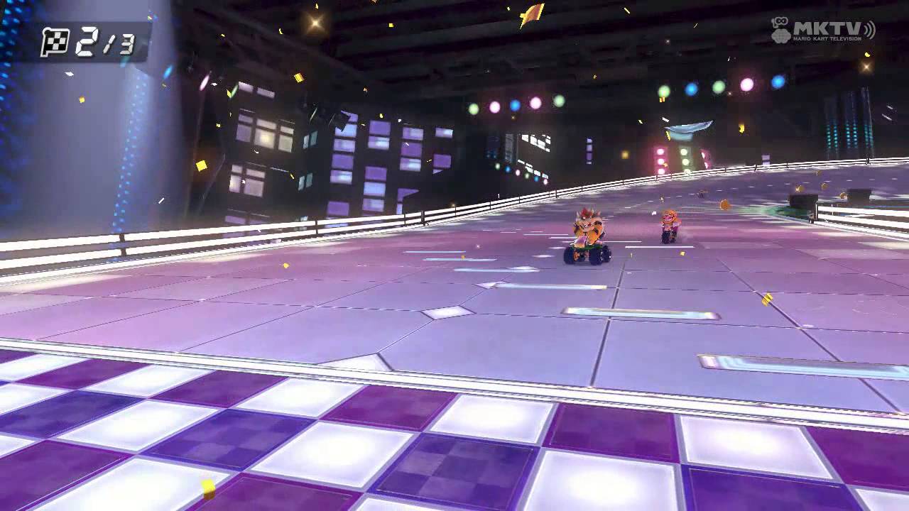 Wii U - Mario Kart 8 - Electrodrome - YouTube