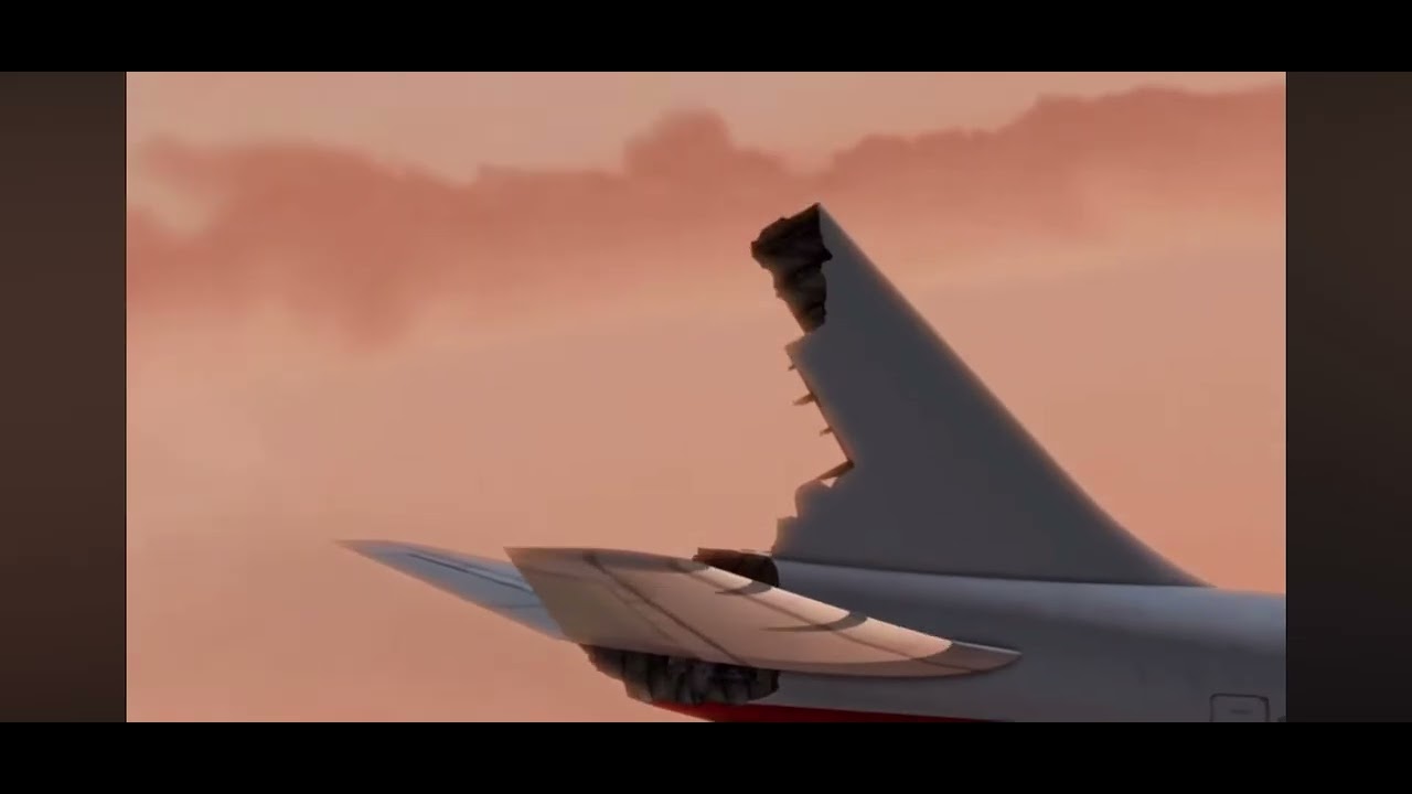 Plane crash animation #1 | My ordinary life - YouTube