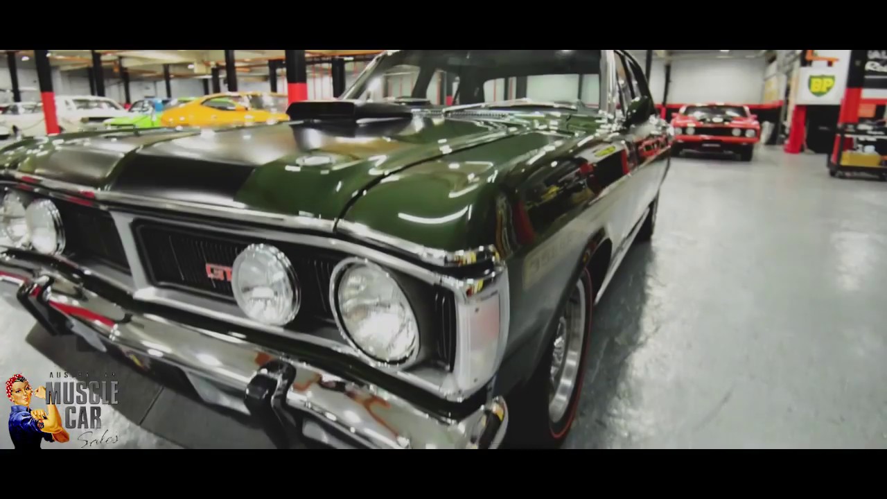 1971 Ford Falcon XY GT Monza Green - YouTube