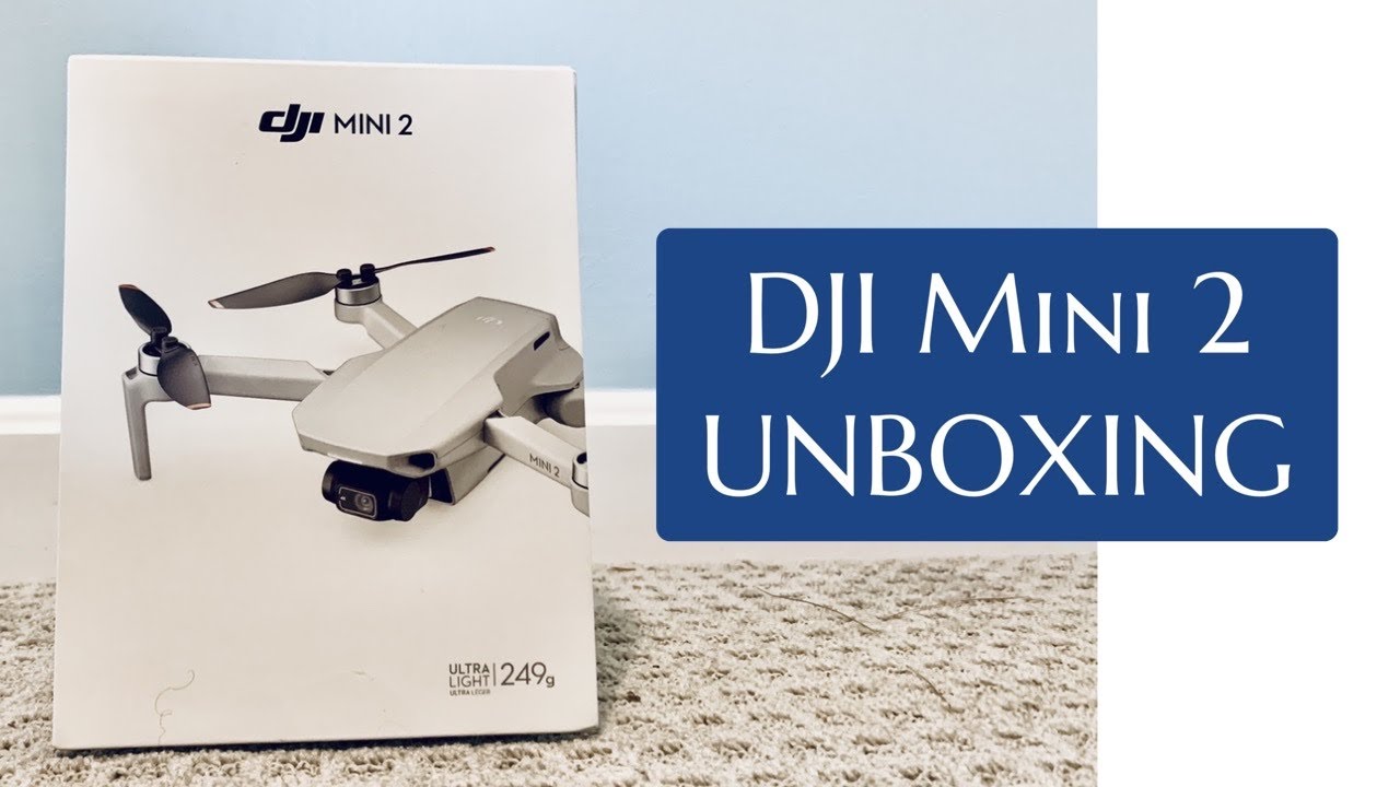 DJI Mini 2 UNBOXING - YouTube