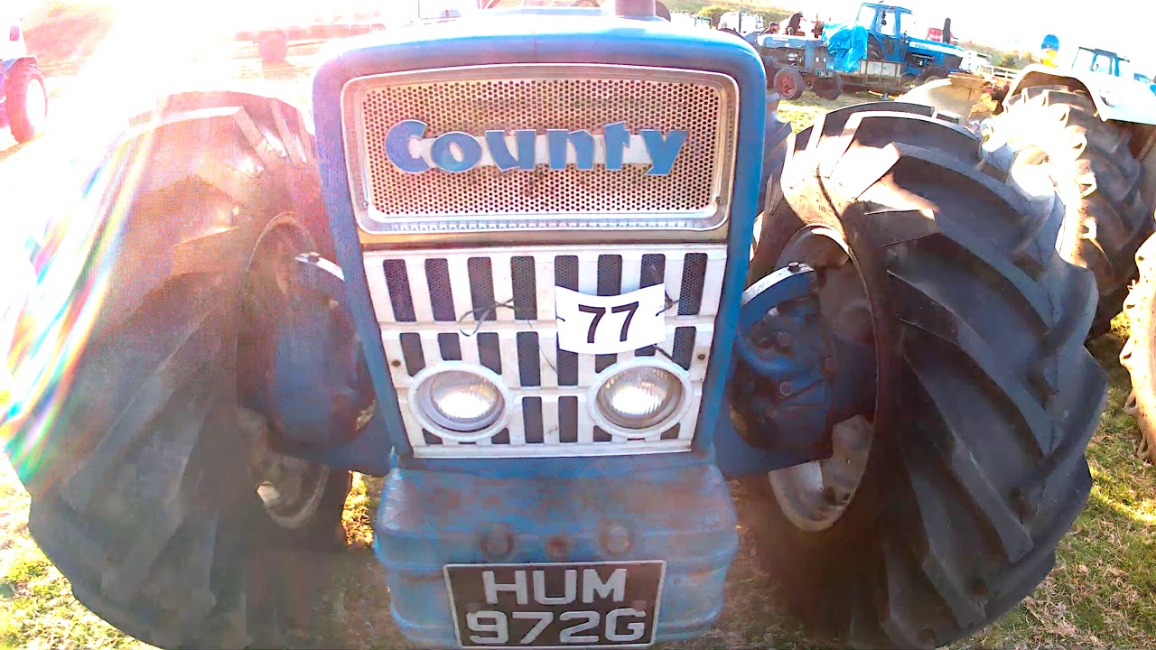1968 Ford County Super Four 754 AWD 4.2 Litre 4-Cyl Diesel Tractor (75 ...