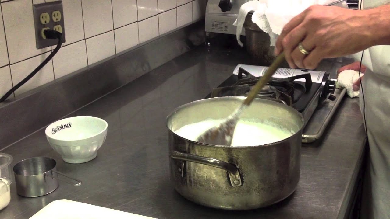 Chef Johnny Makes Ricotta Cheese - YouTube