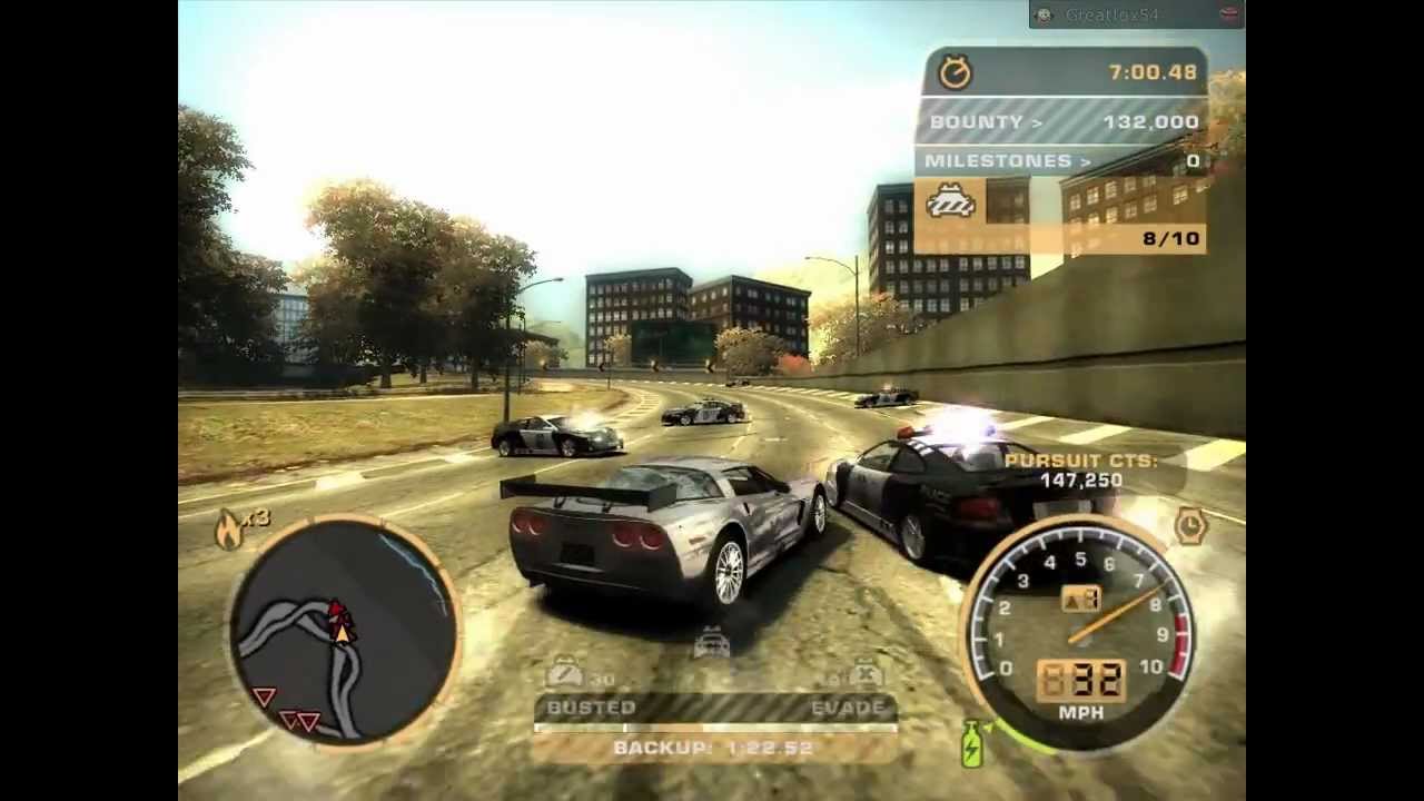 Need For Speed Most Wanted 10 roadblock challenge - YouTube