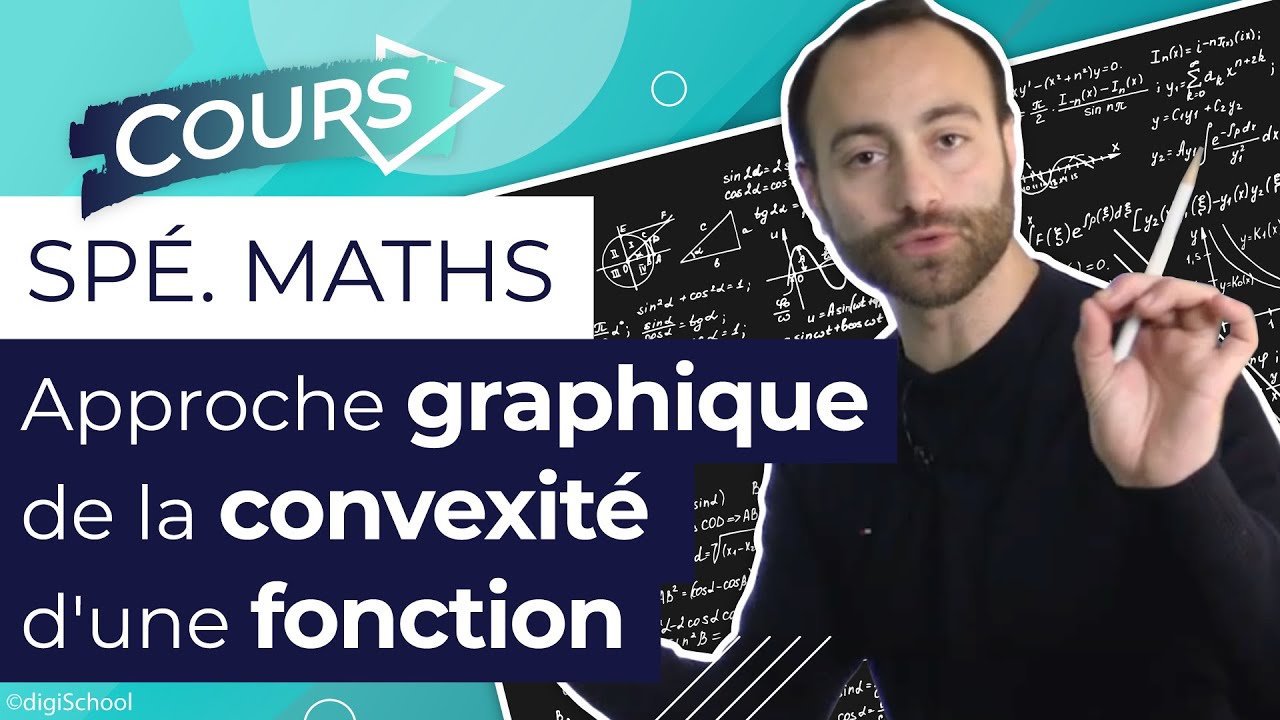 Approche graphique de la convexité d'une fonction - Spé Maths - YouTube