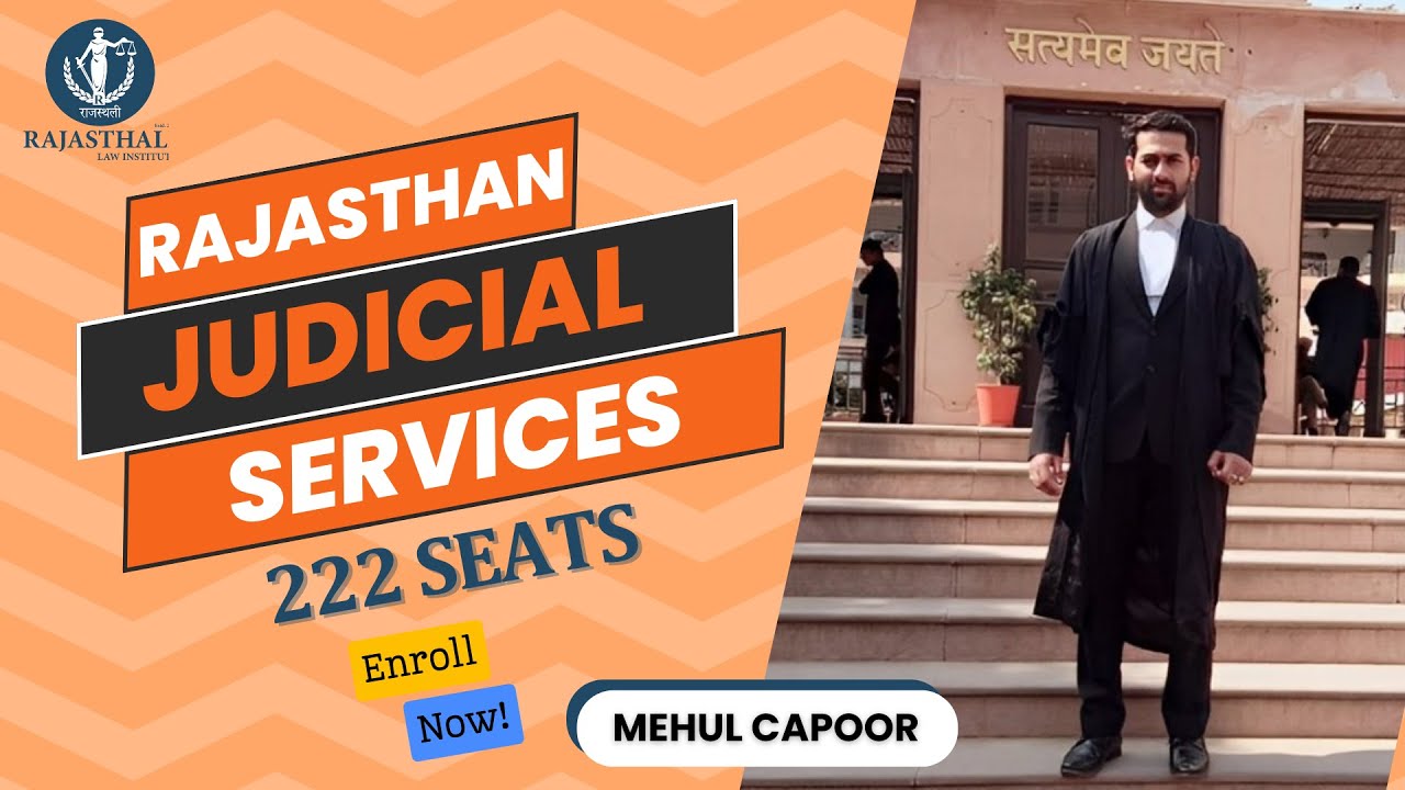 RJS Free Test Series Information By Mehul Sir | Rajasthali law ...