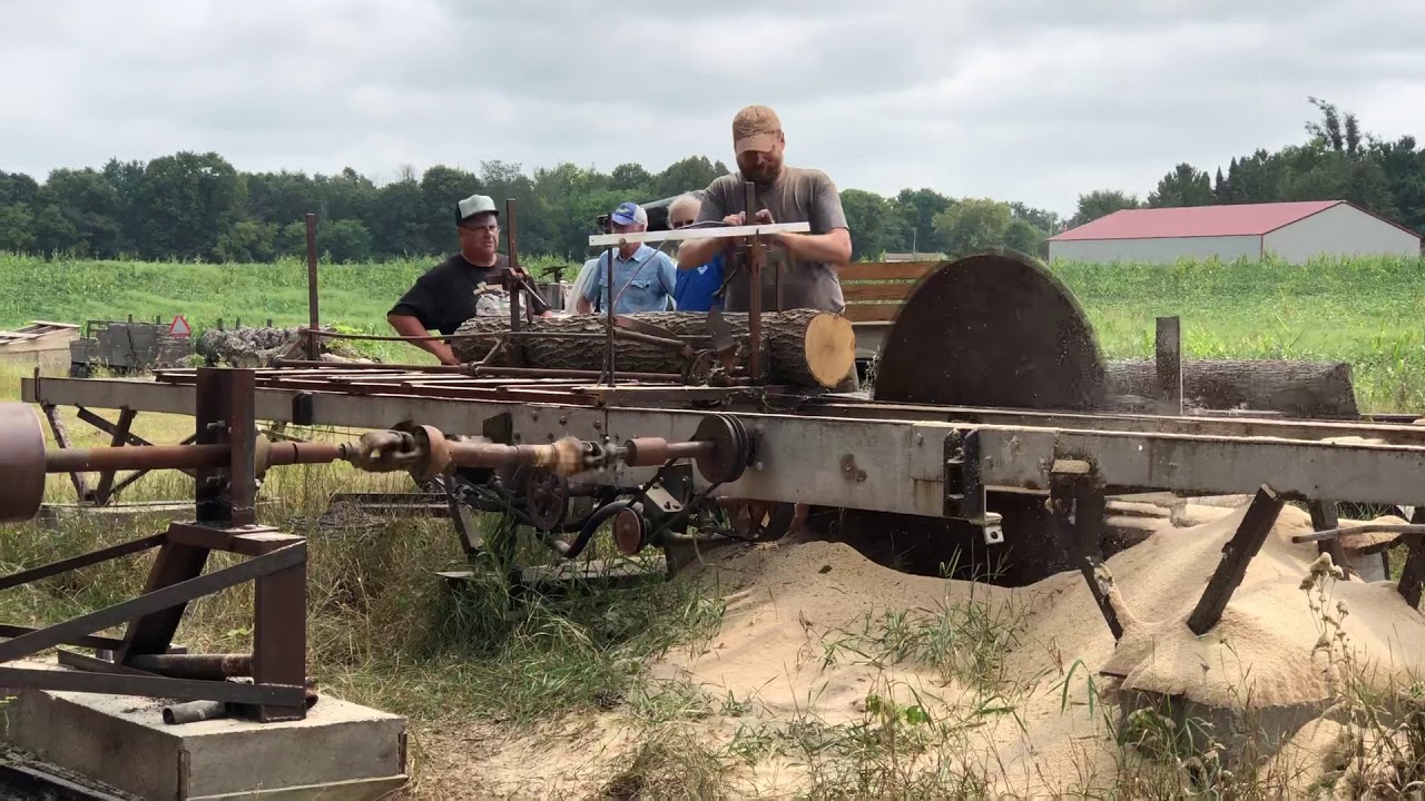 Saw rig at Burtrum, Minnesota Heritage Days Event August 25, 2018 ...