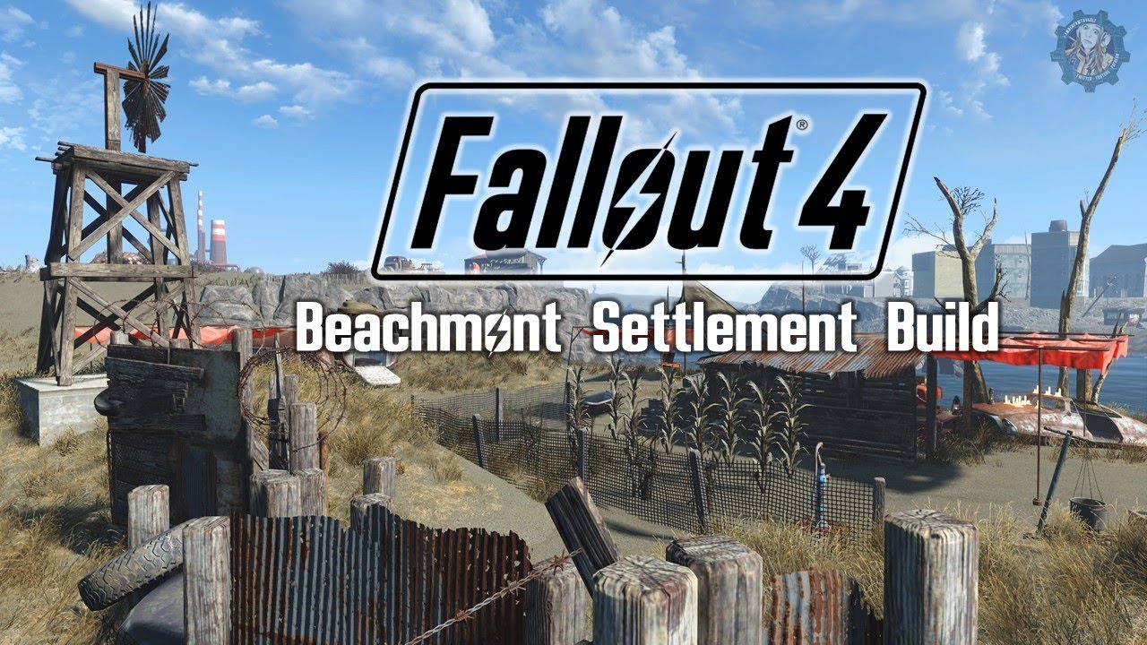 Fallout 4 Settlement Build: Beachmont Mod - YouTube