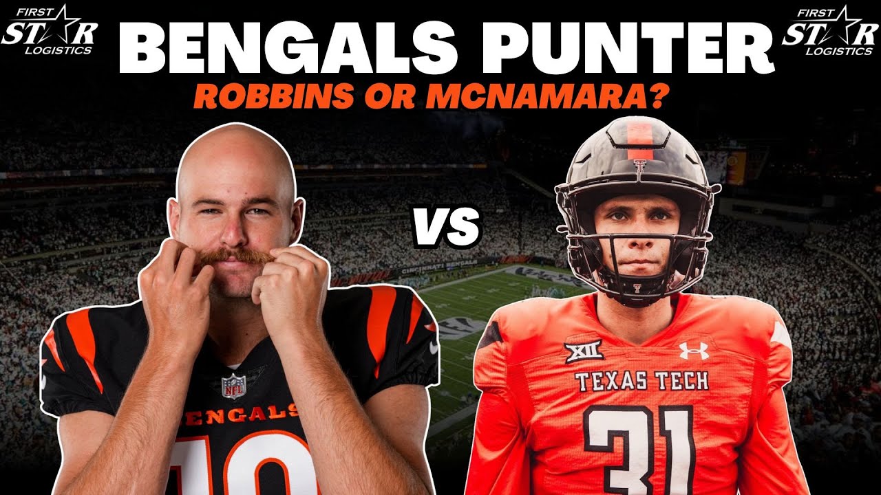 Bengals Starting Punter: Austin McNamara or Brad Robbins Discussion ...