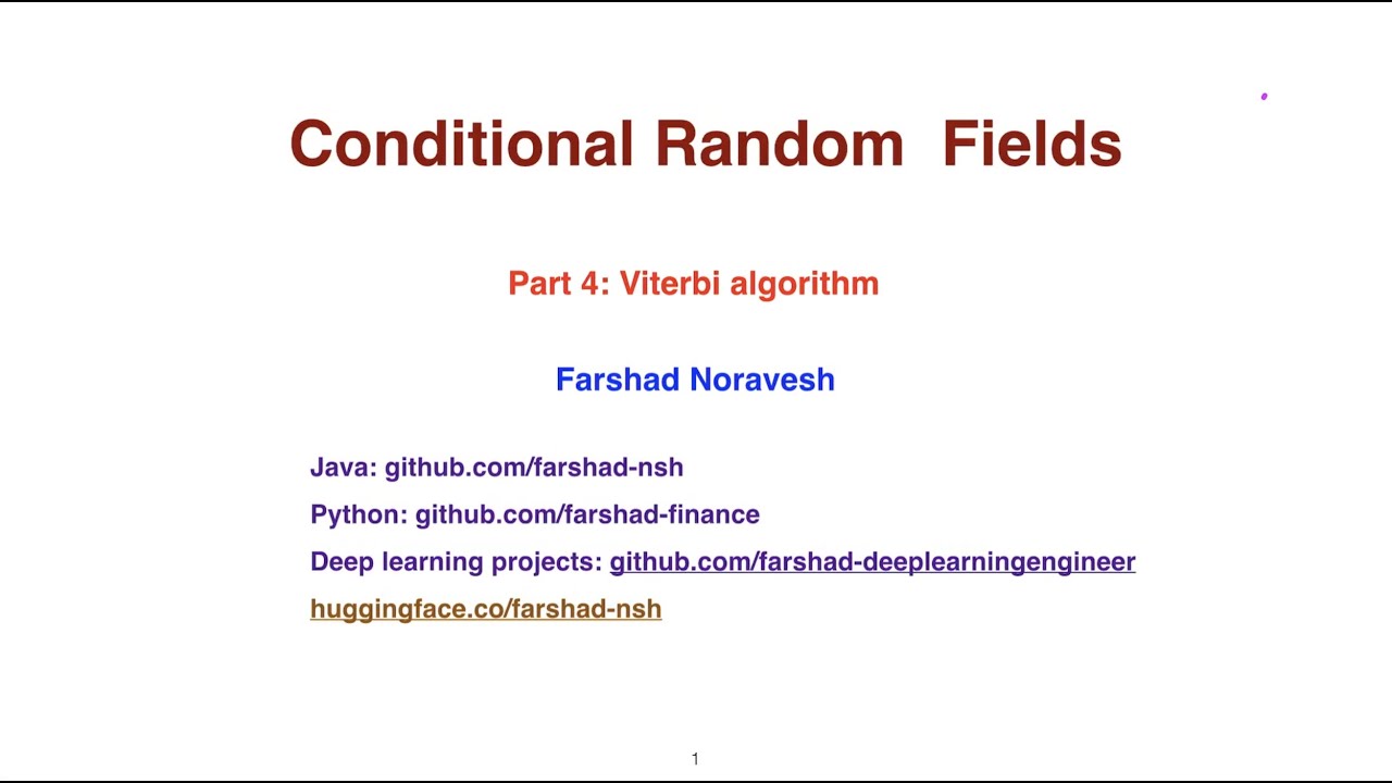 Part 4 Viterbi Algorithm Youtube 5263