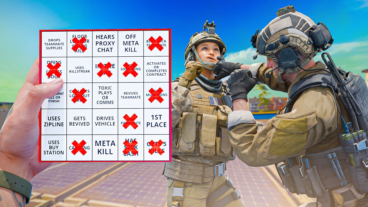 Spectating CASUAL Mode For WARZONE BINGO is HILARIOUS - YouTube