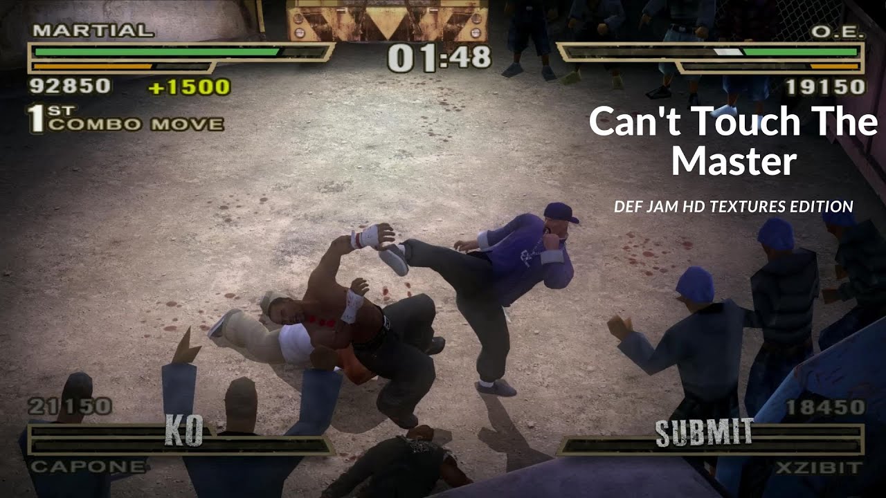can't touch The Master - Def Jam FFNY #defjamfightforny #gaming # ...