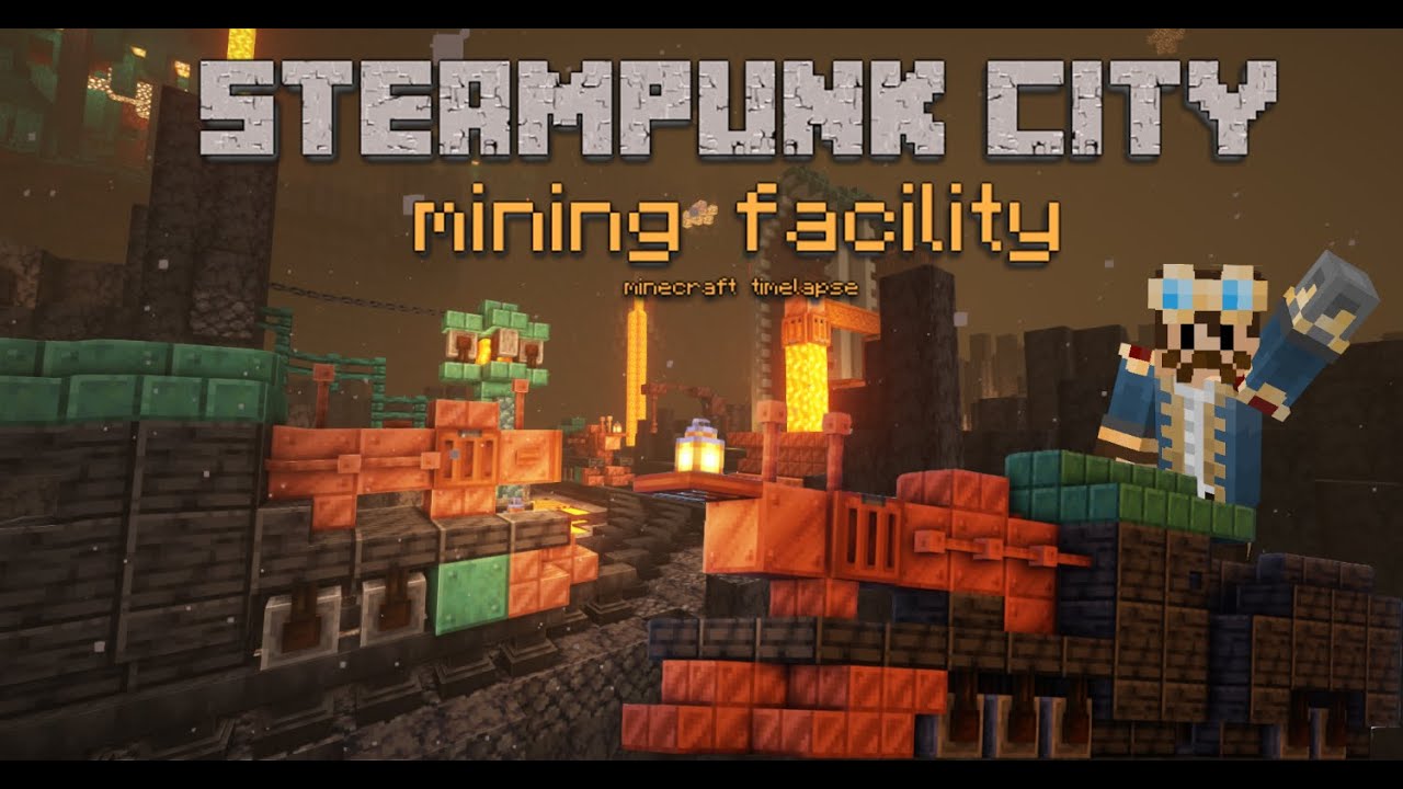 Minecraft steampunk city pt.1 || minecraft - YouTube