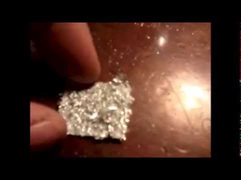 Magnesium Flare Strips - YouTube