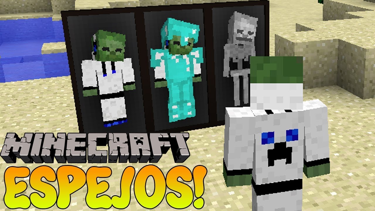 LOS ESPEJOS MÁGICOS! Minecraft 1.12.2 MOD MAGIC MIRROR! - YouTube