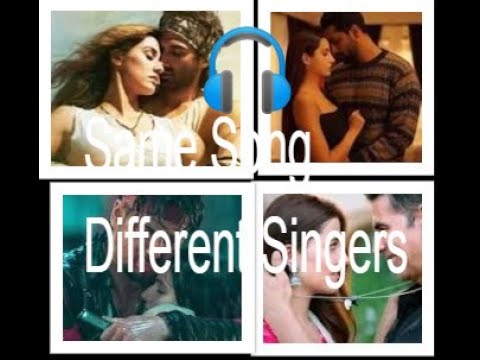 Same Song But Different Singers || PART 1 || The VRJistic || - YouTube