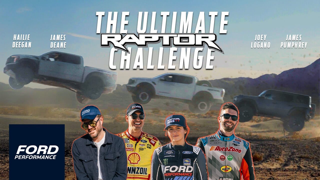 Ultimate Raptor Challenge: F-150 R vs Ranger vs Bronco Raptor! - YouTube