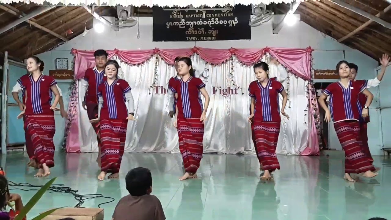 Karen Traditional Dance - YouTube