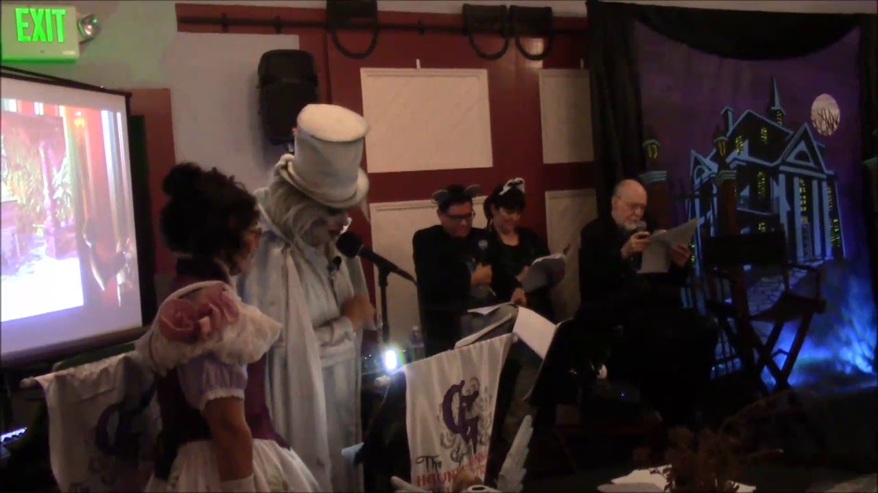 Haunted Mansion Script Reading With Peter Renaday 2017 - YouTube