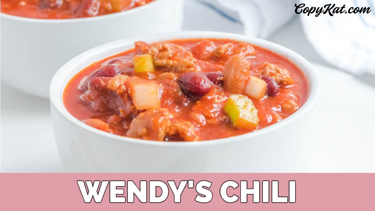 Wendy S Chili Recipe On Facebook Bryont Blog