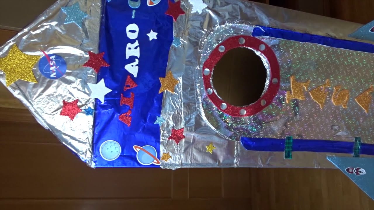 COMO HACER UN COHETE ESPACIAL - YouTube