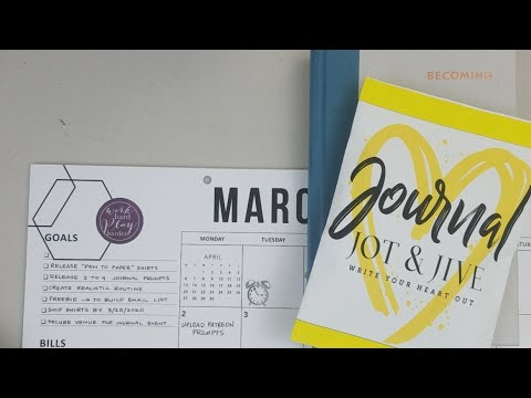 JOURNAL WITH ME: SETTING UP MY BECOMING JOURNAL - YouTube