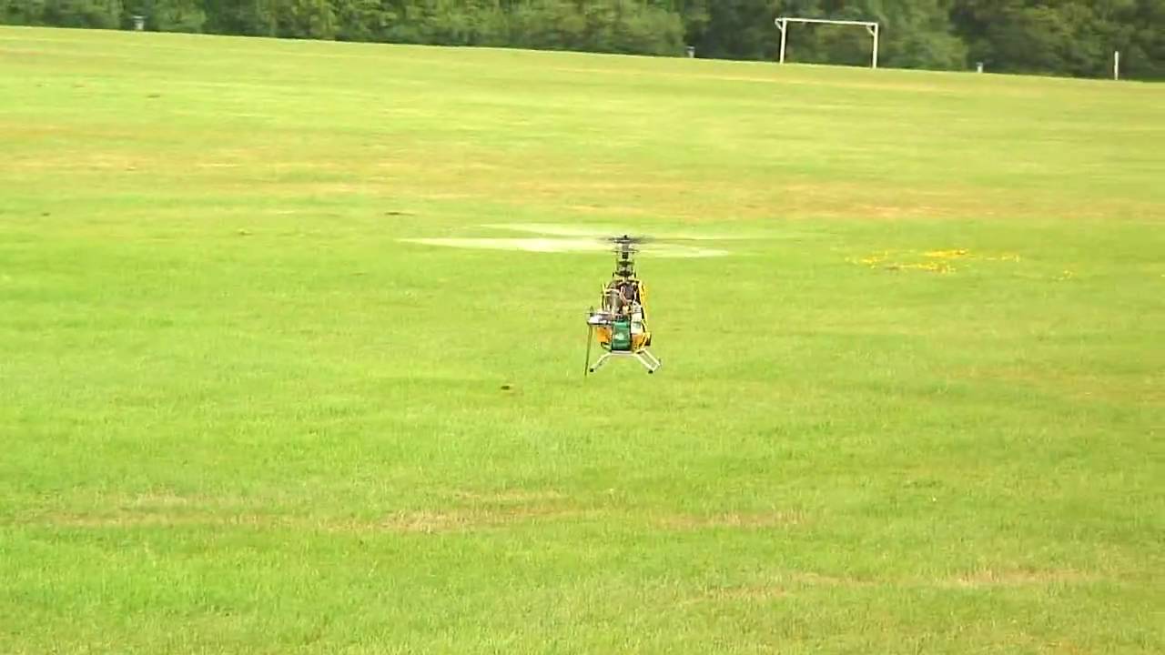 Wren MW44 T-Rex 700 Turbine Conversion (26/05/2009) - YouTube