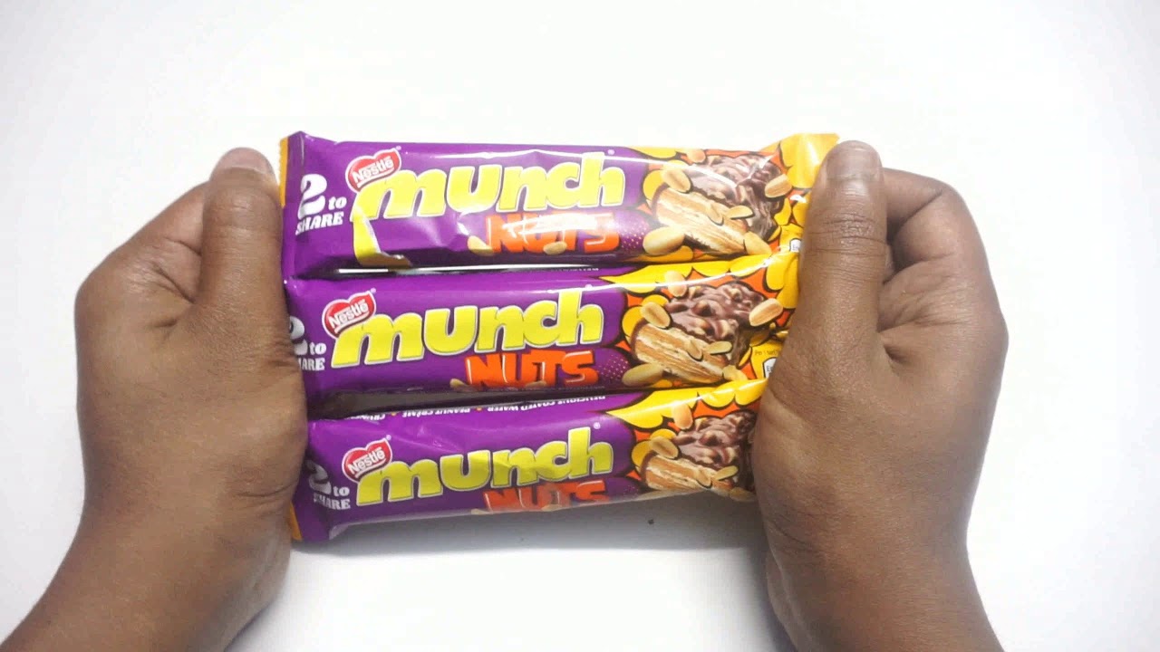 Nestle Munch Nuts Chocolate - YouTube
