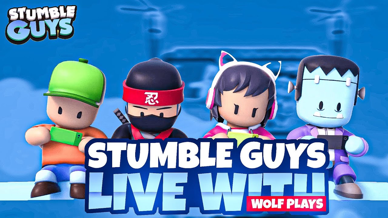Stumble Guys Live With Subscribers | Stumble Guys Live Stream - YouTube