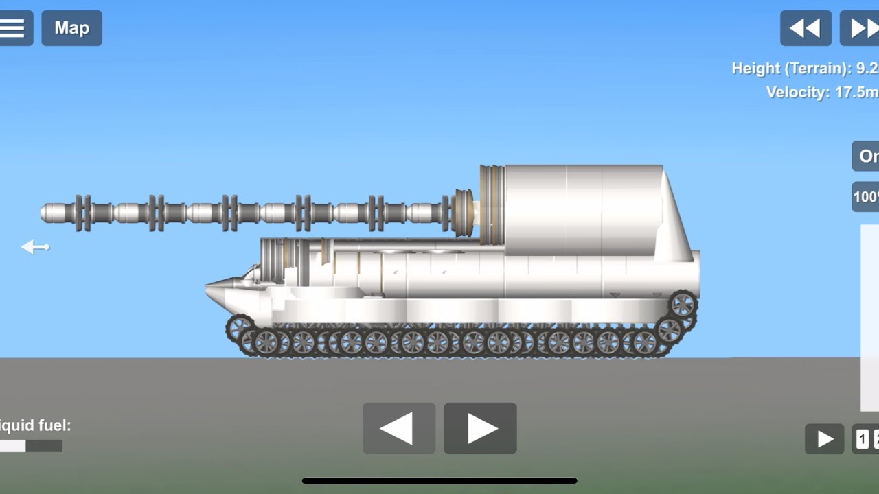 Ferdinand Tank Destroyer demonstration (Space Flight Simulator) - YouTube
