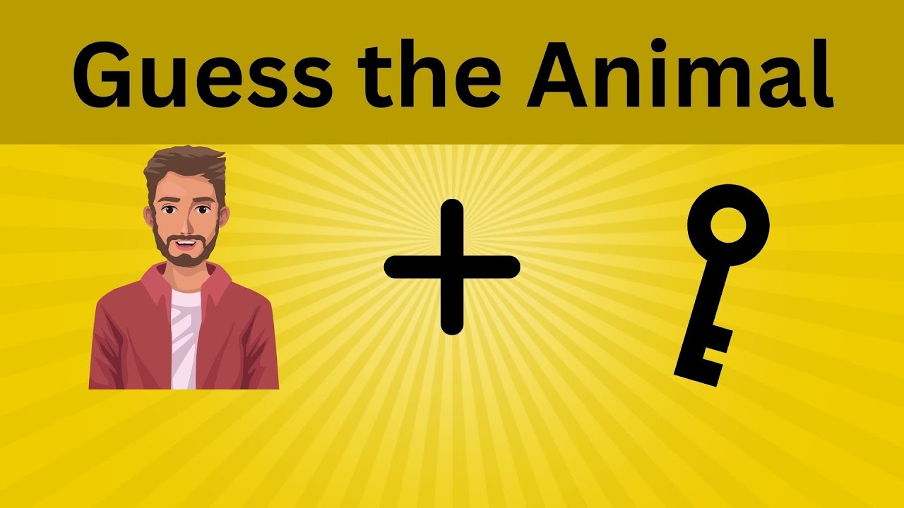 Guess the animals | 10 Animals | Wild Animals #preschoollearning # ...