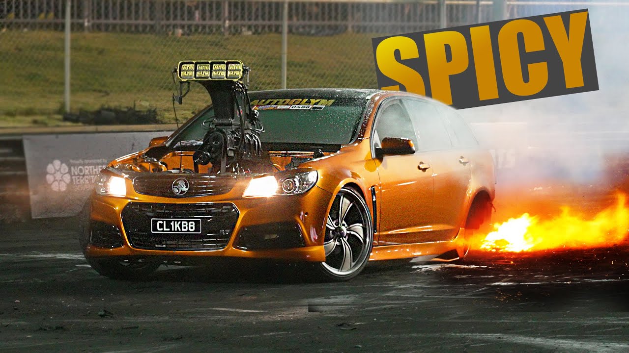 Red Centre Nats Day 1 - Best Skid In CL1KB8 Ends In A Wall Tap And ...