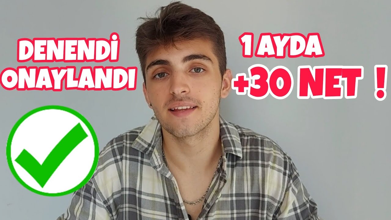 1 AYDA TYT'DE TAM 30 NET ARTTIR ! | En Gizli Taktiklerim - YouTube