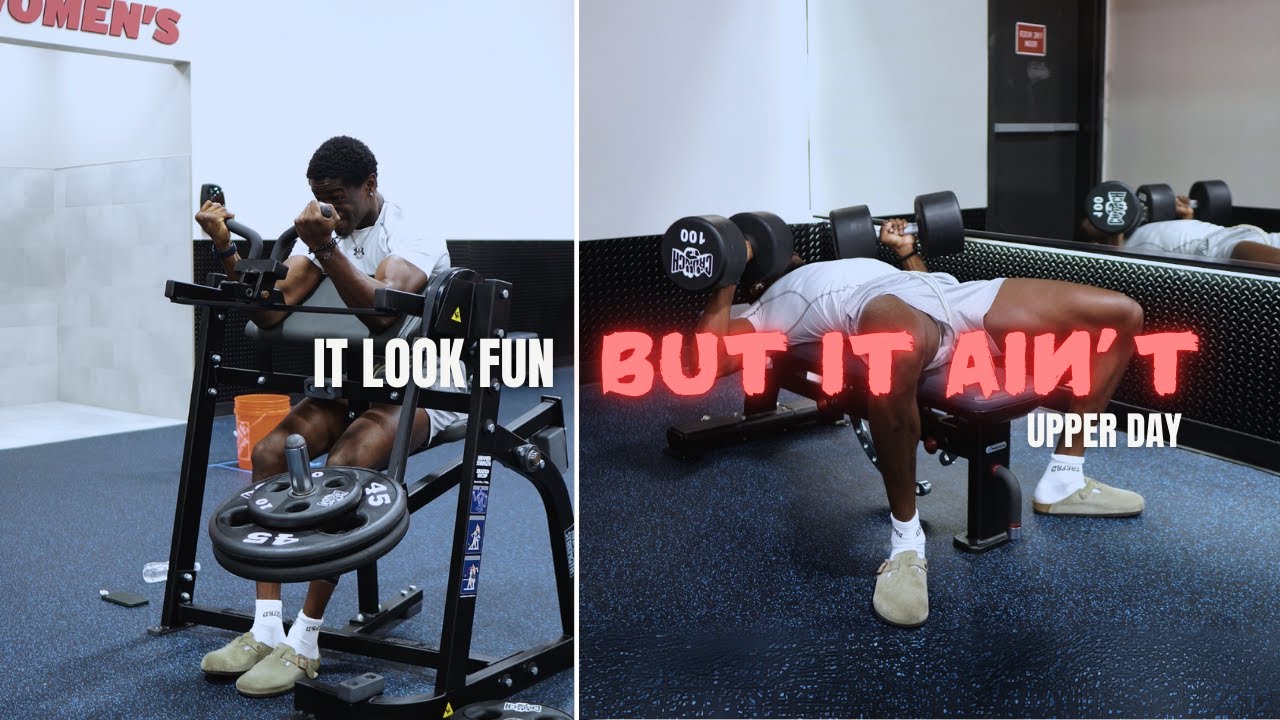 FULL UPPER BODY DAY WORKOUT - YouTube