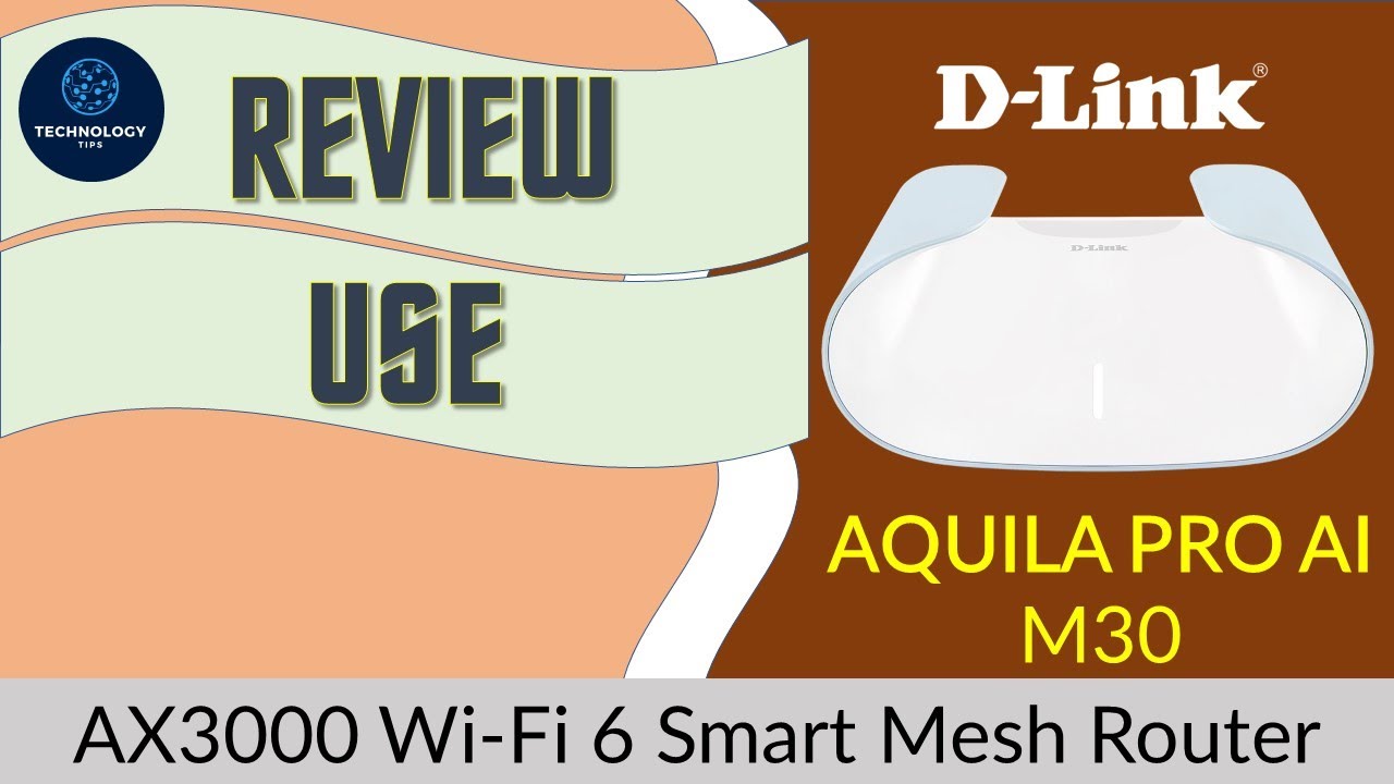 D Link Aquila Pro AI M30 AX3000 Wifi 6 Mesh Router Review Unbox Setup ...